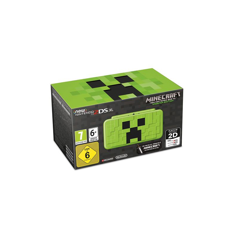 New Nintendo 2DS XL Édition Creeper Minecraft
